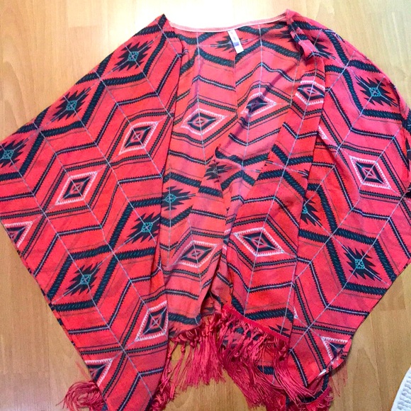 Xhilaration | Jackets & Coats | Aztec Shawl | Poshmark